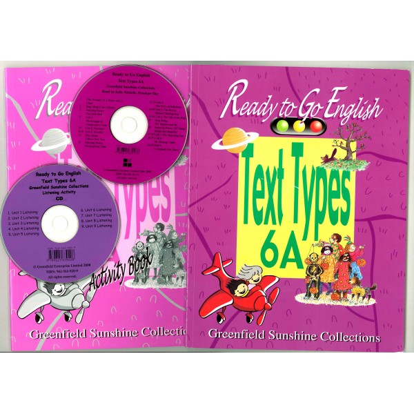 Ready to Go English Text Types 6A (Book+Activity Book+CDs)
