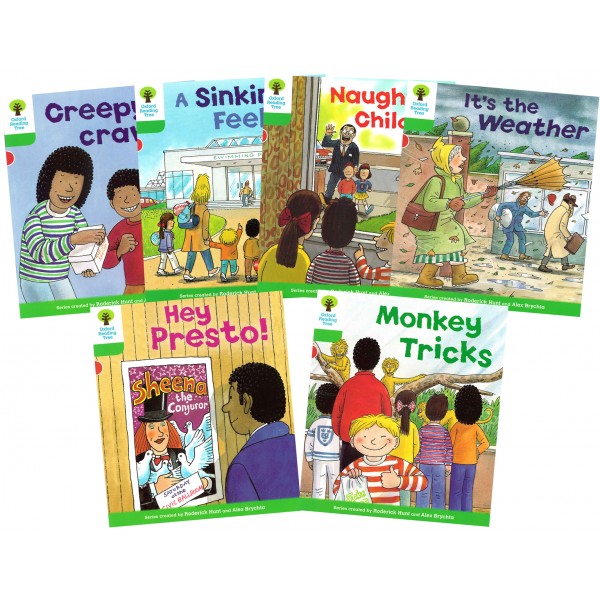 Oxford Reading Tree Stage 2 Patterned Stories (6 titles)