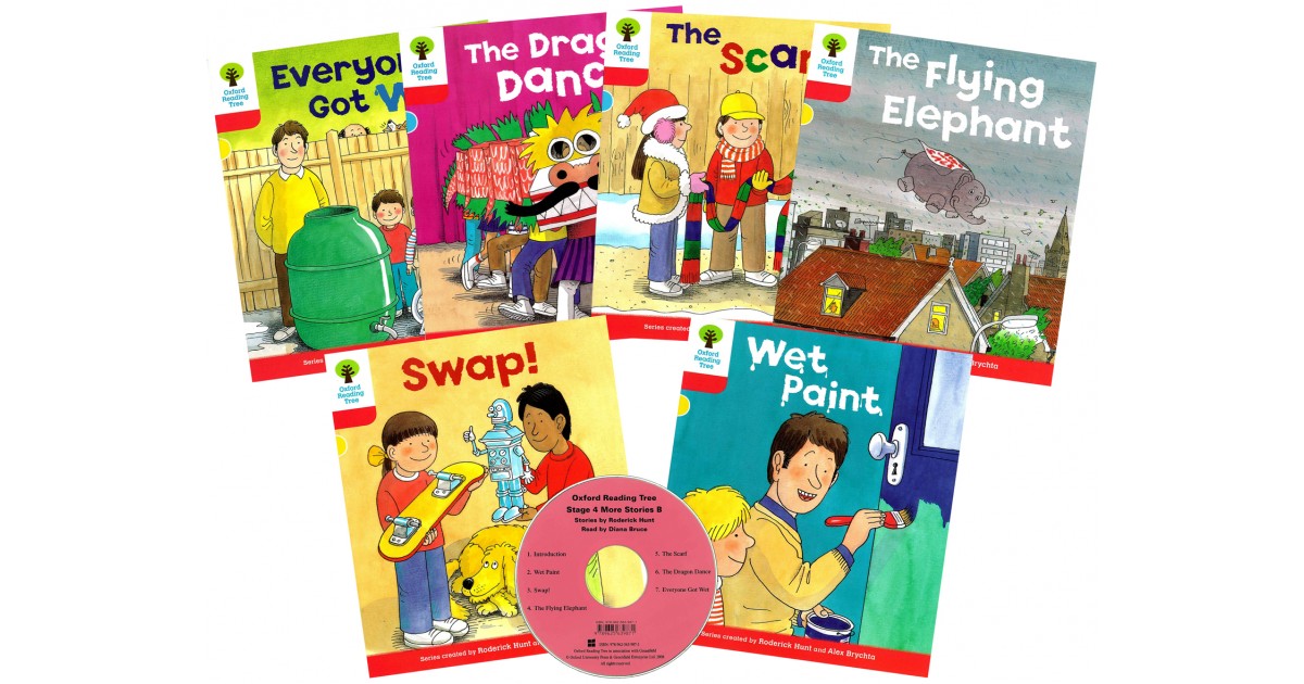 Oxford Reading Tree Stage 4 More Stories B (6 titles+CD)