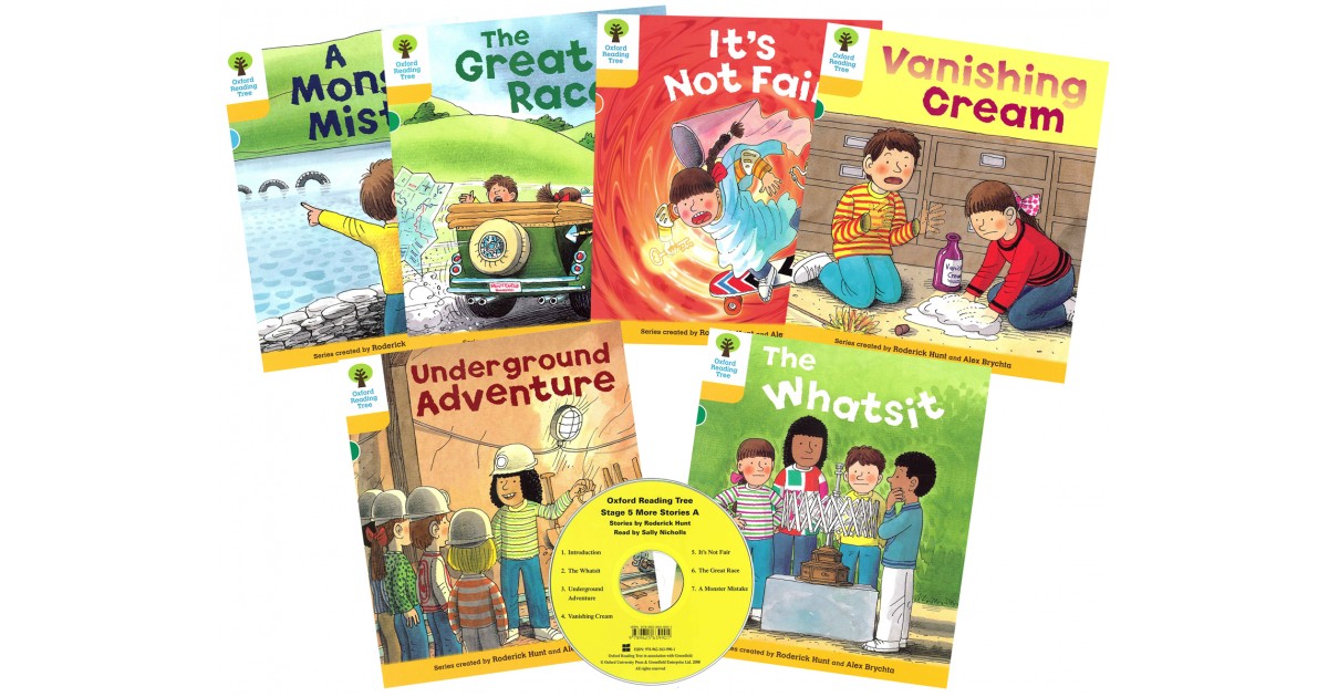 Oxford Reading Tree Stage 5 More Stories A (6 titles+CD)