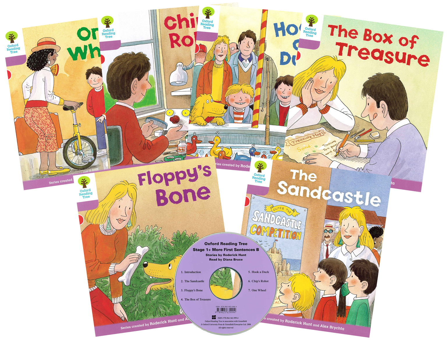 Oxford Reading Tree Stage 1+ More First Sentences B (6 titles+CD)